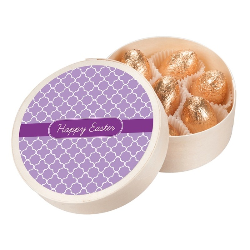 Personalised Easter Wooden Box with Mini Eggs | Easter - Distinctive ...